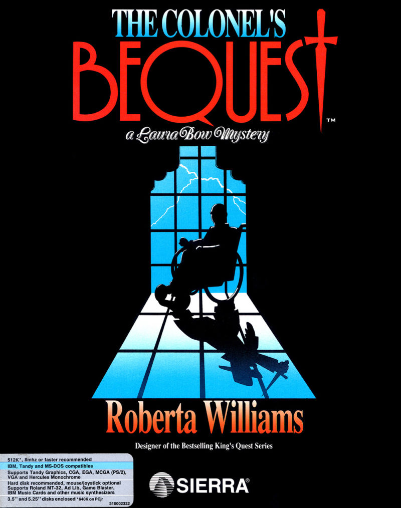 The Colonel's Bequest - Play Online Classic Games