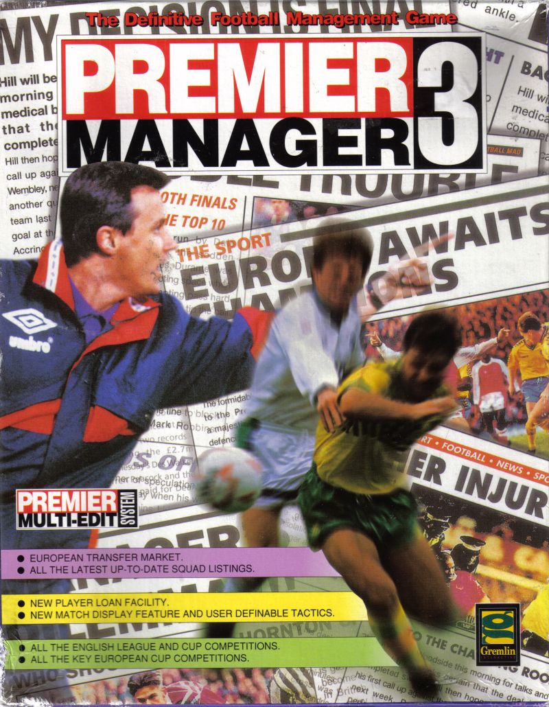 Premier Manager 3 - Play Online Classic Games