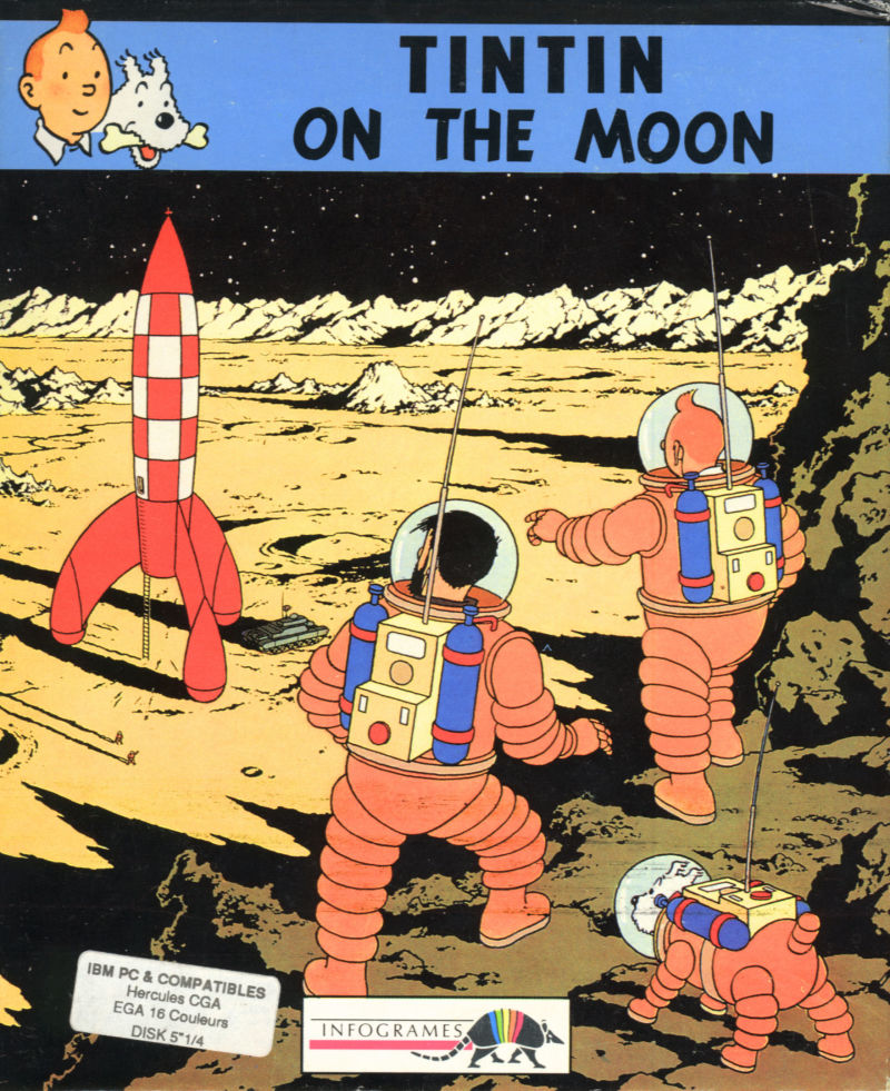 Tintin on the Moon - Play Online Classic Games